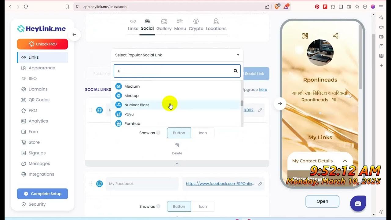 Blogspot Tubes : 🛠️ Tricks 02: How to Add URL Link on Heylink Profile! 🔗 (Step-by-Step Guide) 🚀 ...
