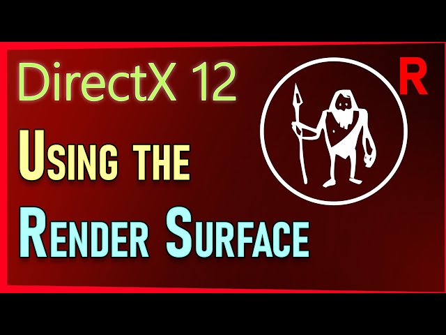 Game Engine Programming 032.2 - Using the render surface | C++ Game Engine
