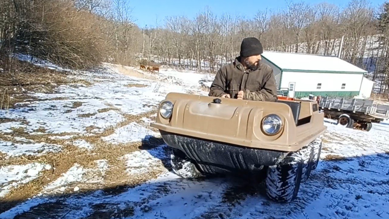 How to Drive a Max 6x6 Amphibious - YouTube