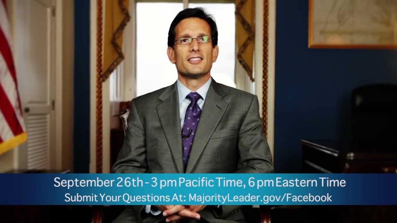 Facebook Live with House Republican Leaders - YouTube