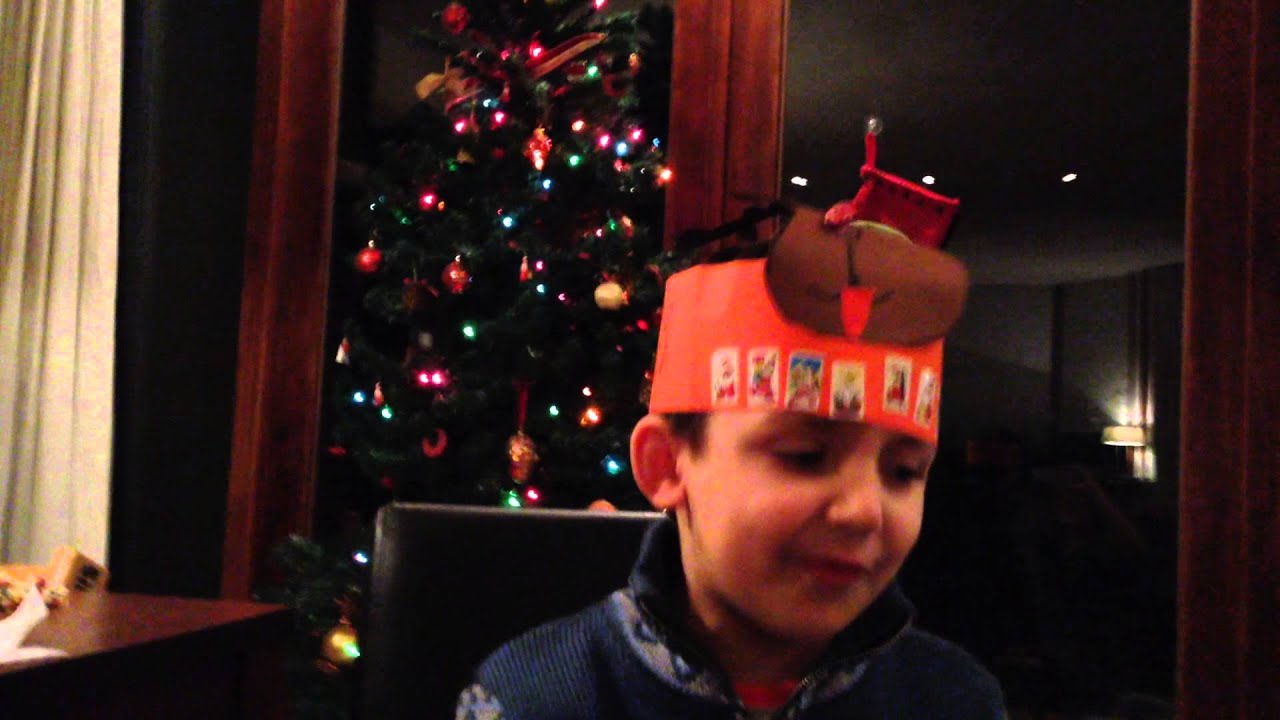 Sasha's Santa Song - YouTube
