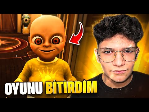 BAŞARDIM! PSİKOPAT BEBEĞİN EVİNDEN KAÇTIM! The Baby In Yellow