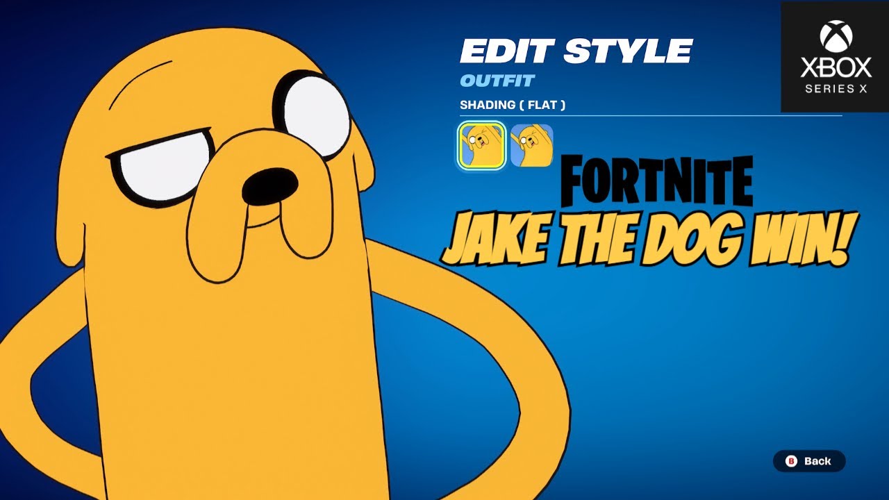 FORTNITE JAKE THE DOG WIN! XBOX CHAPTER 6 SEASON 2 - YouTube