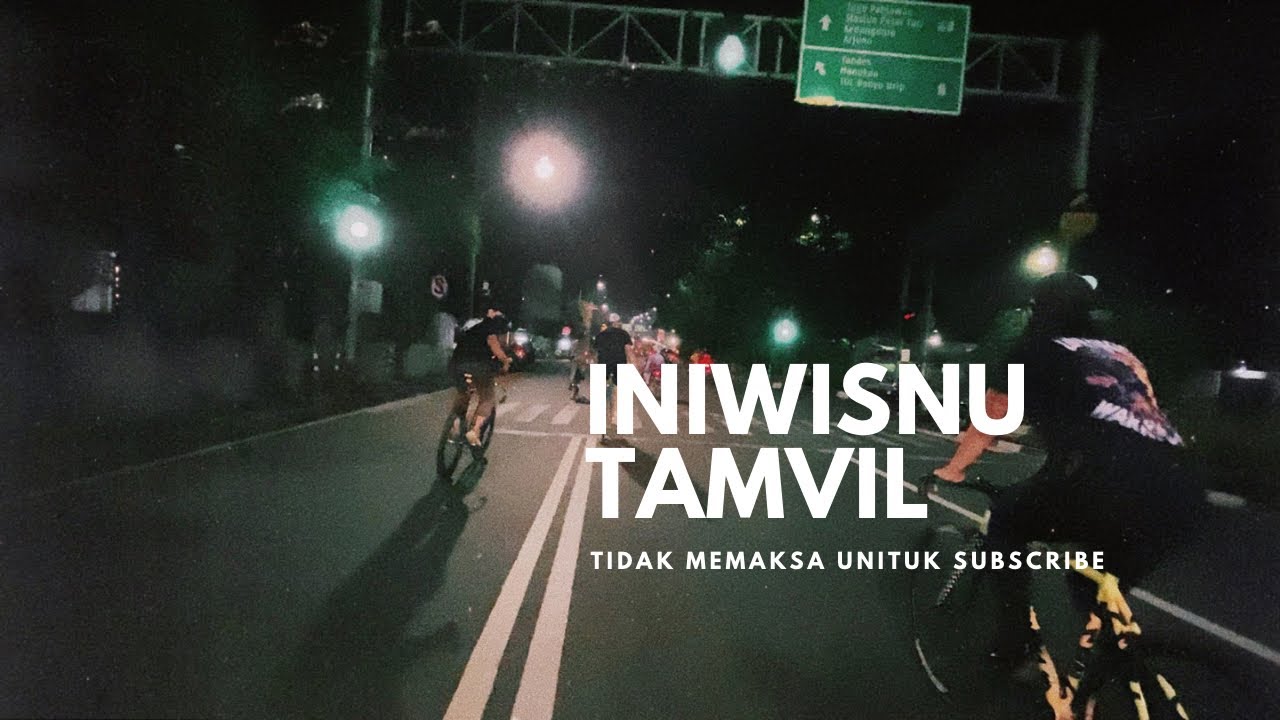 Fixed Gear - Night Ride in Surabaya - YouTube