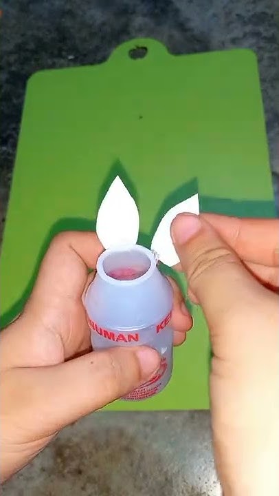 BIKIN BONEKA LUCU DARI YAKULT - YouTube