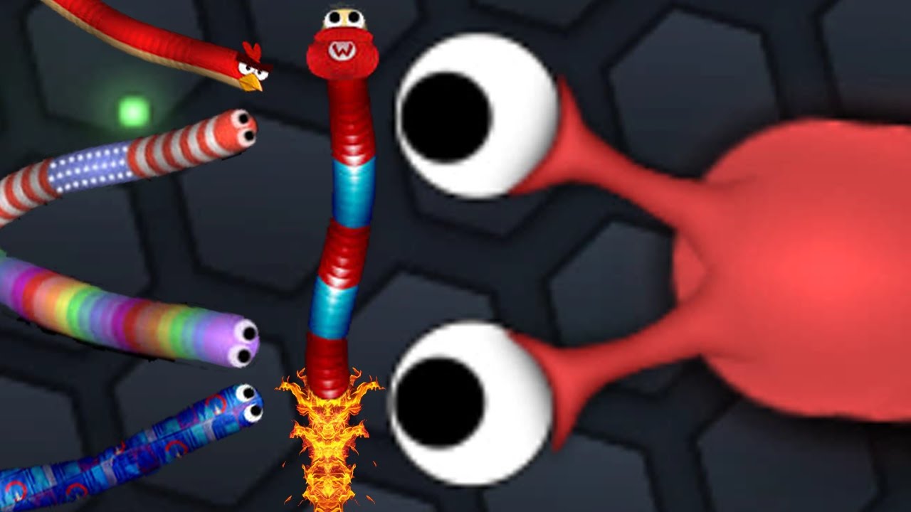 Slither.io Gameplay / Destroying Snakes - YouTube