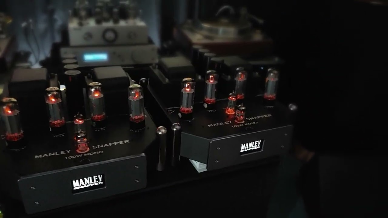 manley snapper power amp sound - YouTube