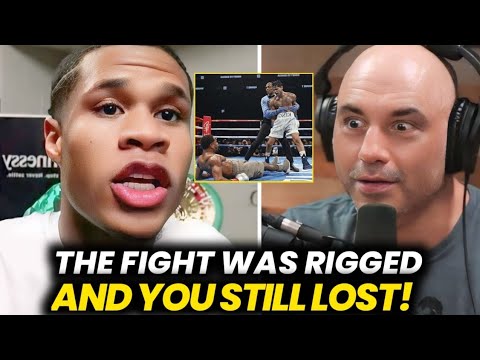 Joe rogan ROASTS DEVIN HANEY FOR BUYING THE REFEREE AND THE JUDGES IN ...