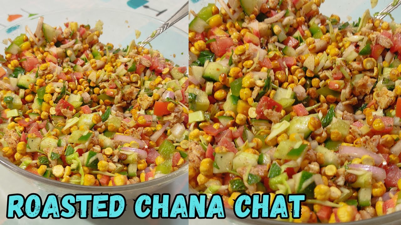 Roasted Chana Chat recipe | Chana Chat by superior foodie - YouTube