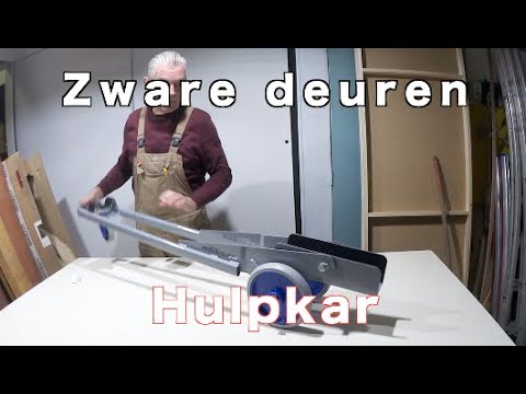 Timmertip 1143 Hulpstuk zware deuren hangen - YouTube