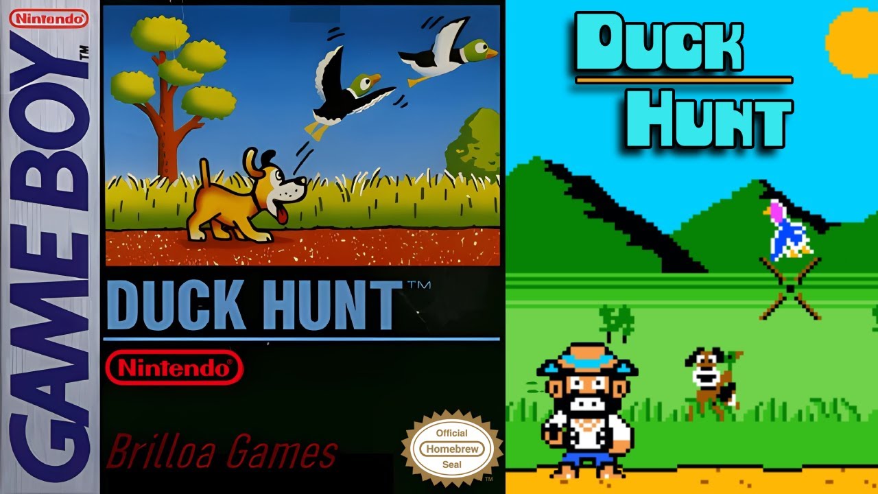 Duck Hunt GB | Homebrew [Game Boy] - YouTube