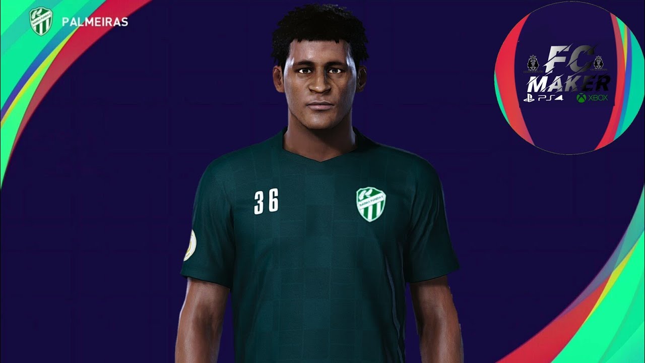 Face Pedro Acácio (Palmeiras) PES 21 - YouTube