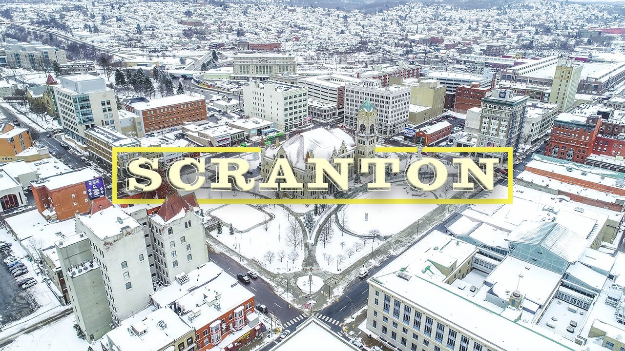 Scranton, Pennsylvania Drone Video - YouTube