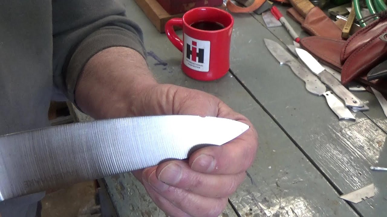A simple knife repair - YouTube