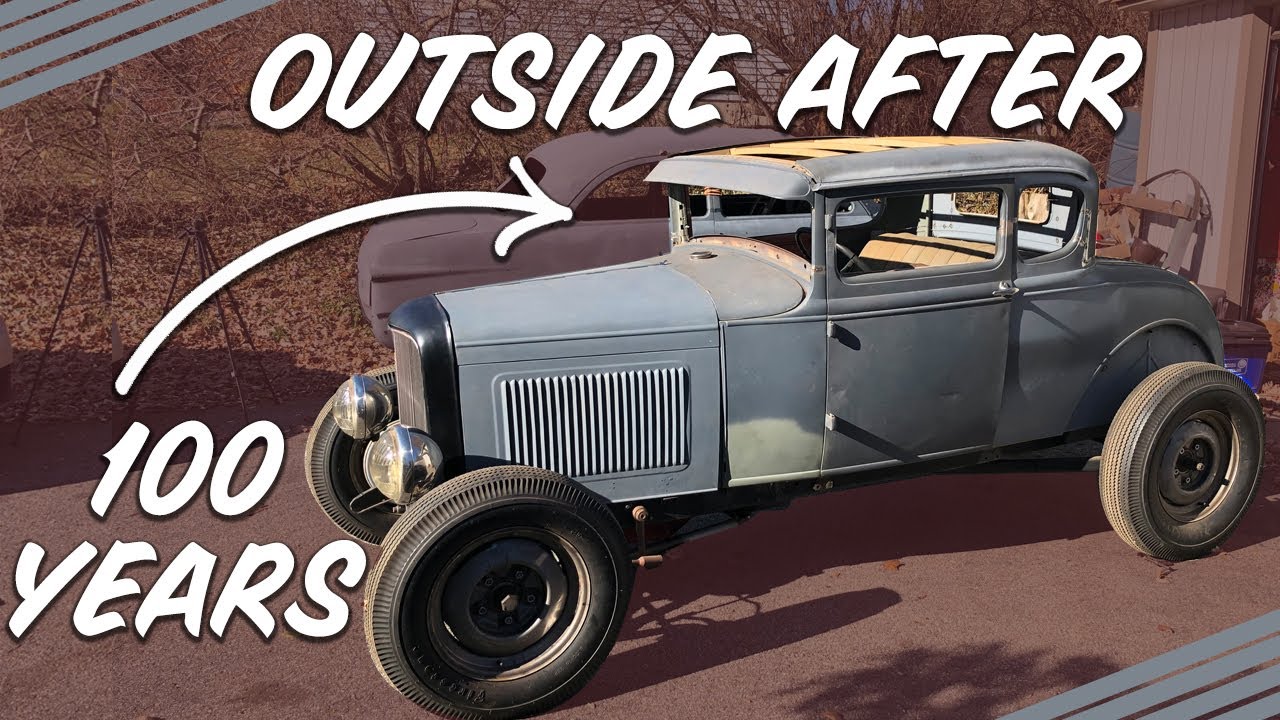 Traditional Ford Hot Rod Chop Sees Sunlight After 100 YEARS! - YouTube