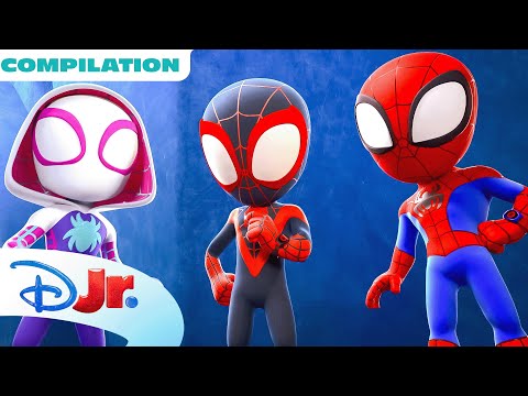 Marvel's Spidey and his Amazing Friends Season 3 Compilation! 🕷️ | 90+ Minutes | @disneyjr​