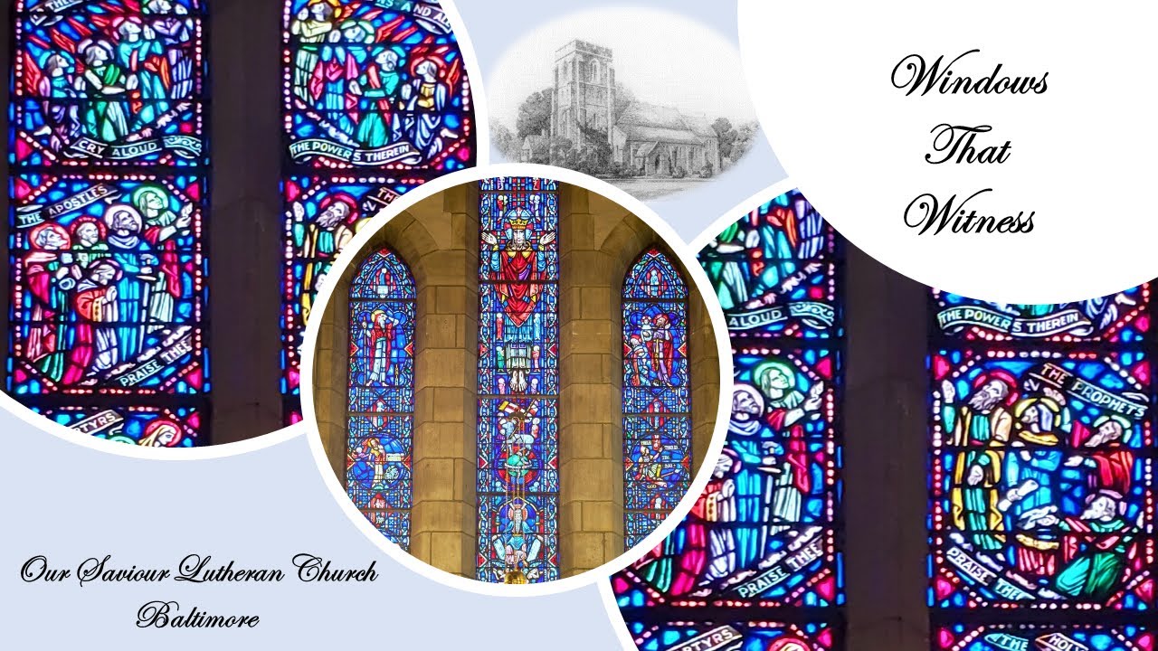 "Windows That Witness" Stained Glass in Baltimore - YouTube