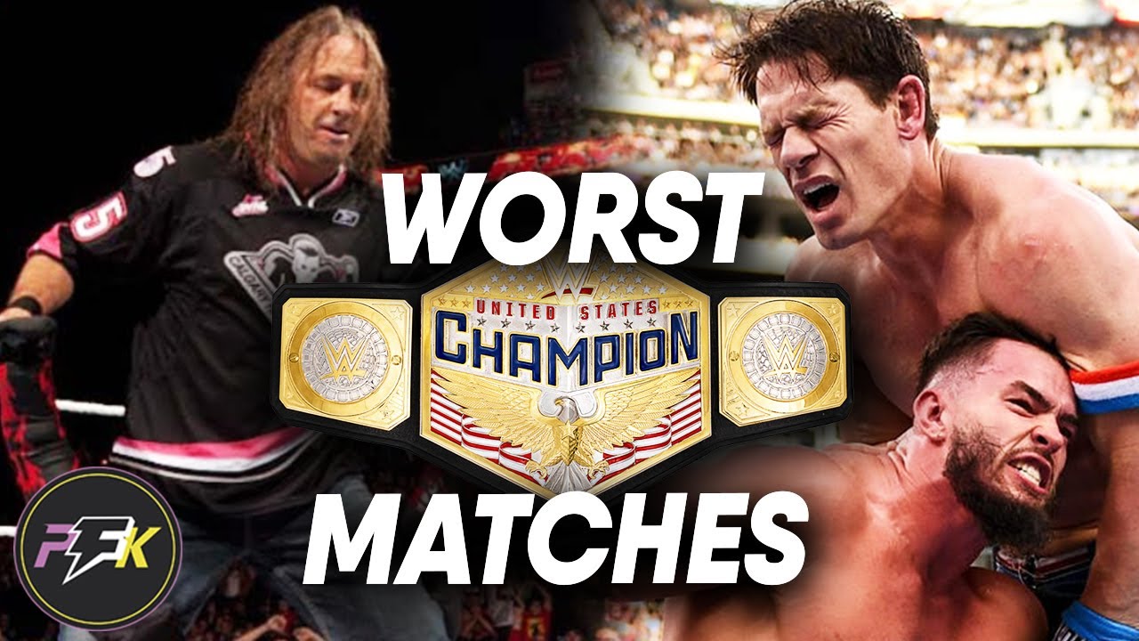 10 Worst WWE United States Championship Matches Ever | partsFUNknown ...
