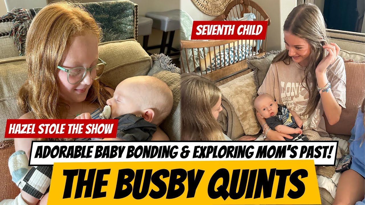 The Busby Quints’ Gentle Side Leave Everyone Melting After Cuddling a ...