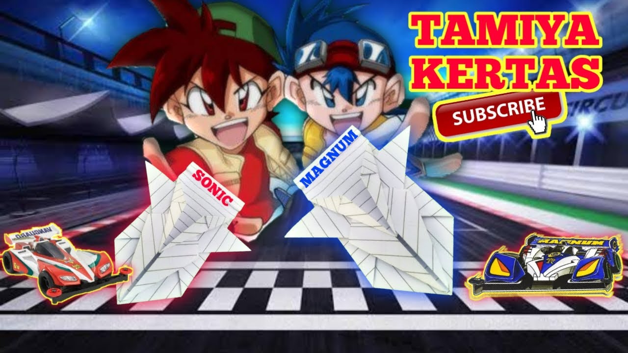Cara Membuat Origami Tamiya kertas mudah 2021 - YouTube