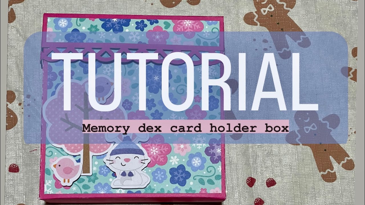 3 MDC holder box TUTORIAL - YouTube