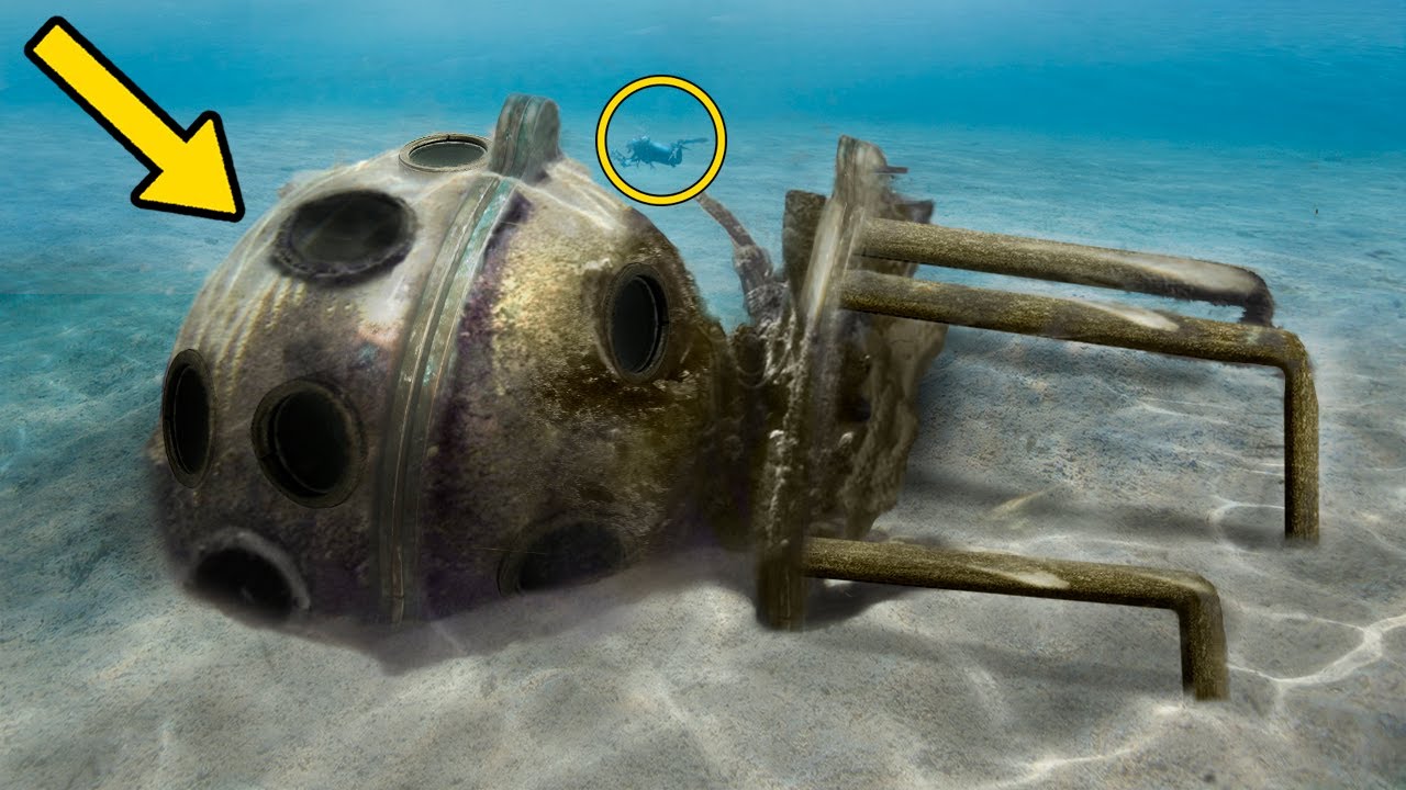 Most MYSTERIOUS Things Found Underwater! - YouTube
