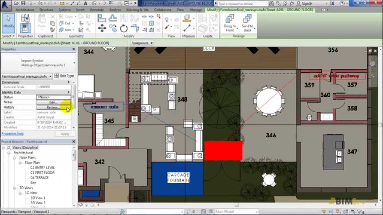 Importing and Using DWF Markups in Revit - YouTube