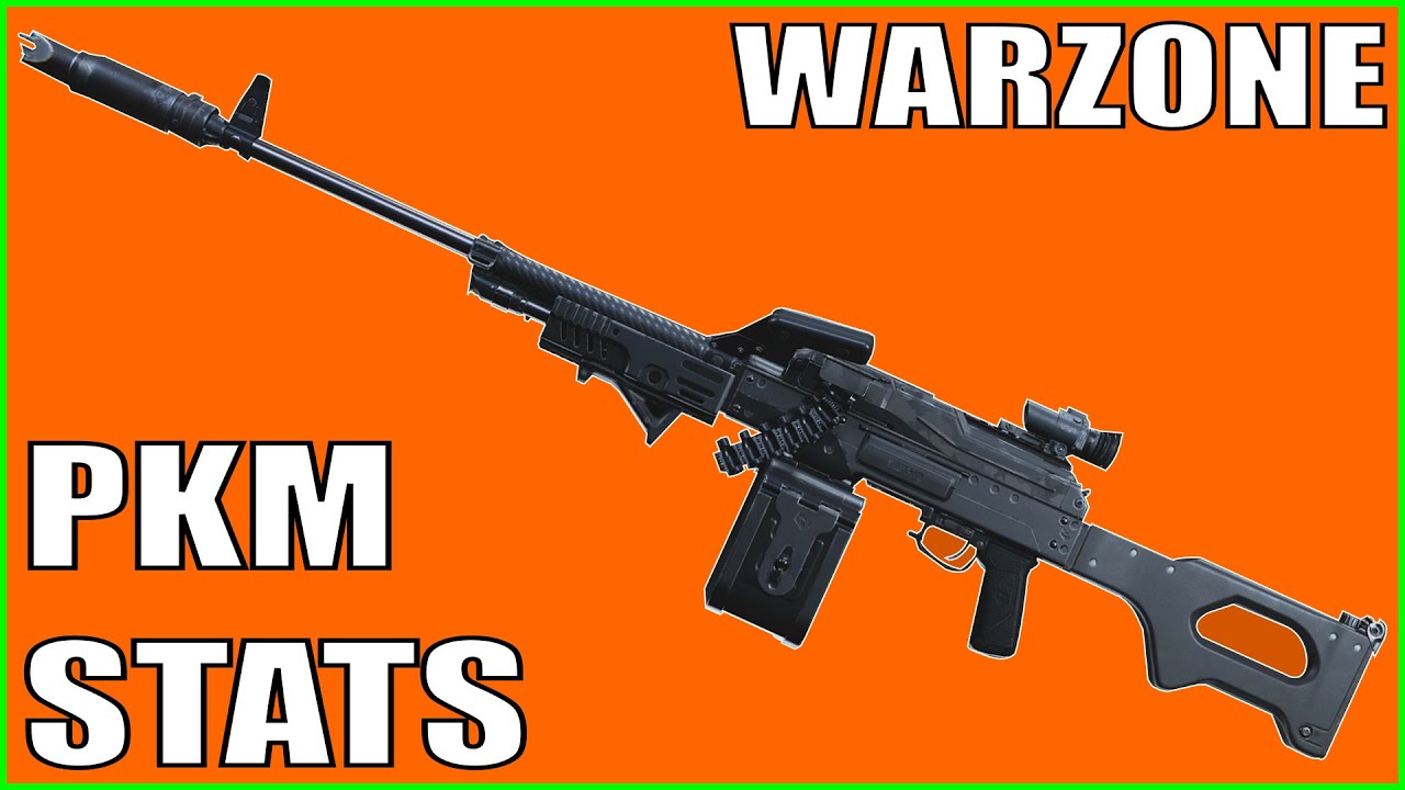 Warzone: Best PKM Loadouts For Season 5 (& PKM Weapon Stats) - YouTube