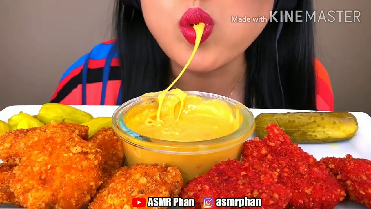 Asmr PHAN Cheetos chicken breast (bites only) - YouTube