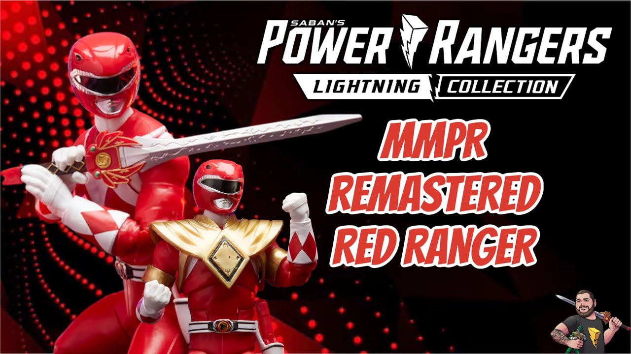 Power Rangers Lightning Collection Remastered MMPR Red Ranger review # ...