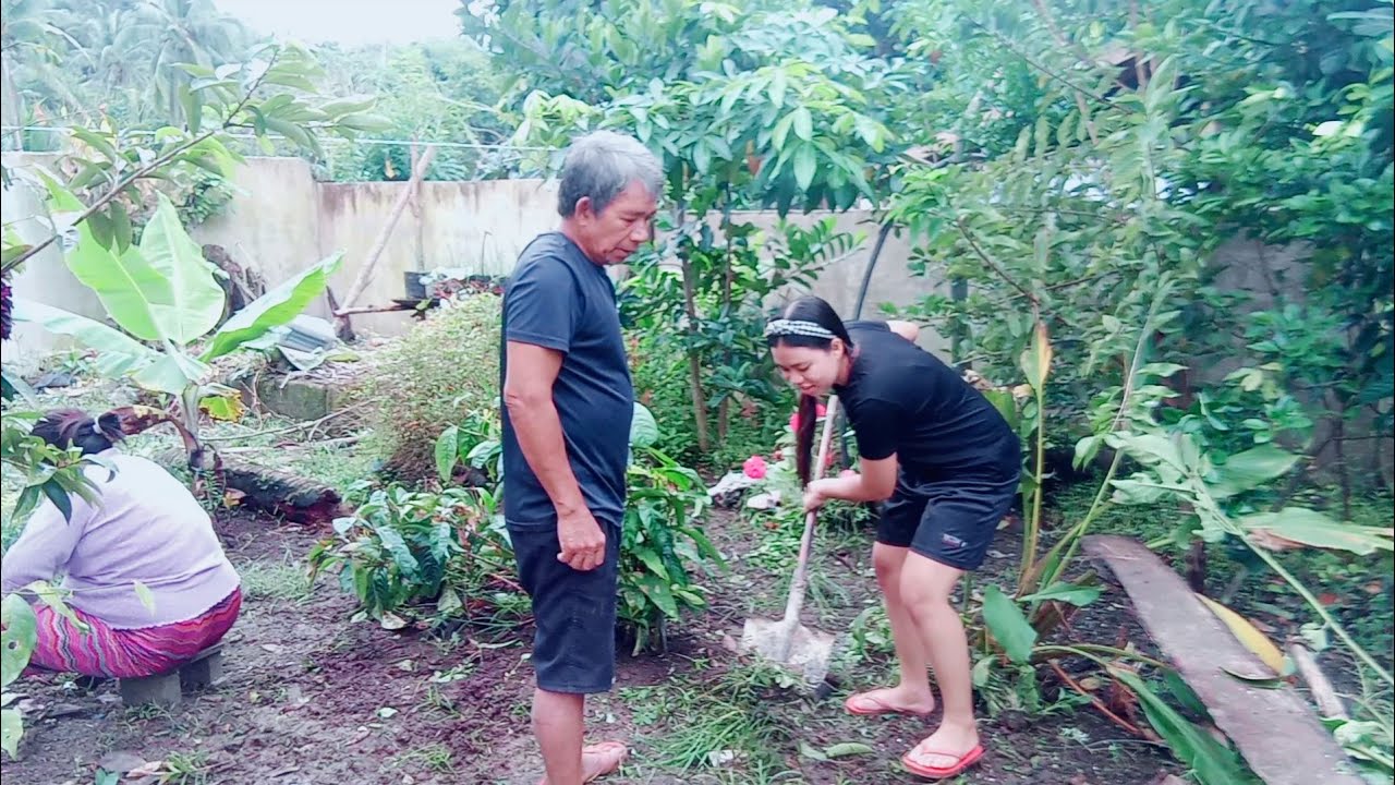 Cleaning the Garden and Planting - YouTube