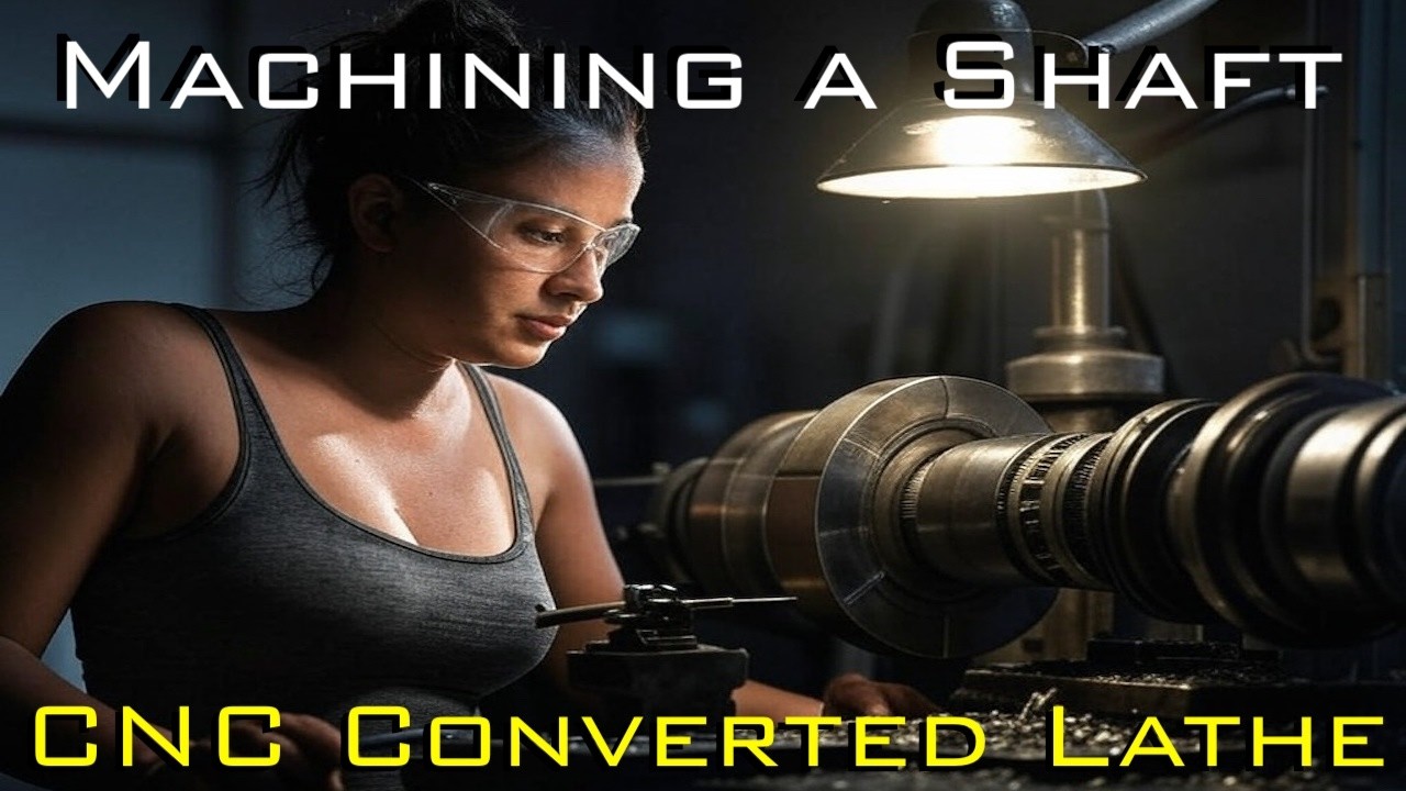 Relaxing ASMR Machining of an Axle Shaft. - YouTube