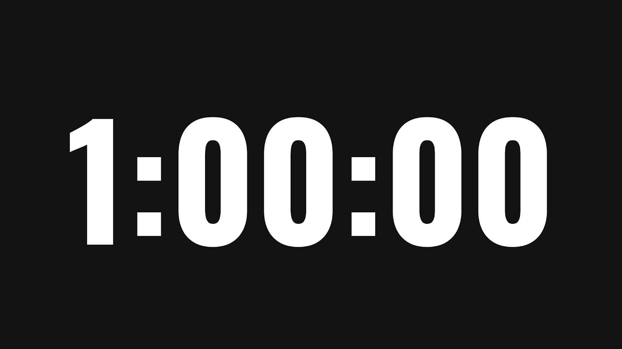 1 Hour Timer YouTube 1-hour-timer-youtube