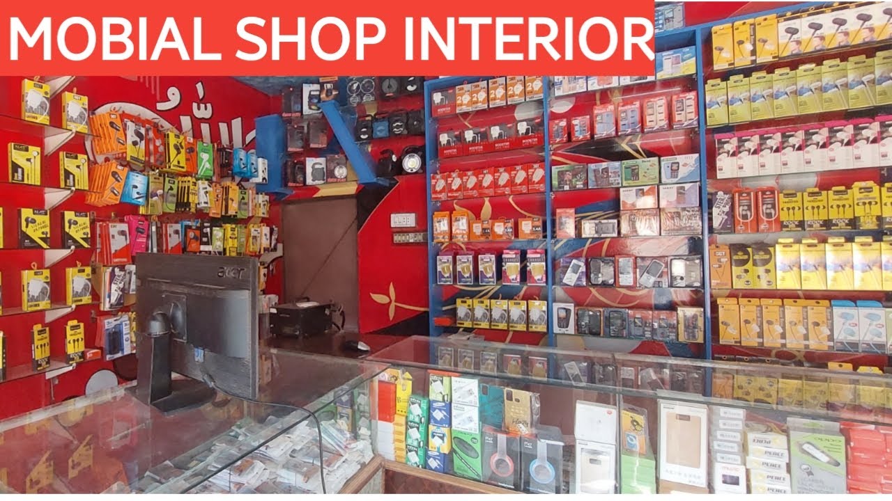 new mobial shop interior desin 2021 - YouTube
