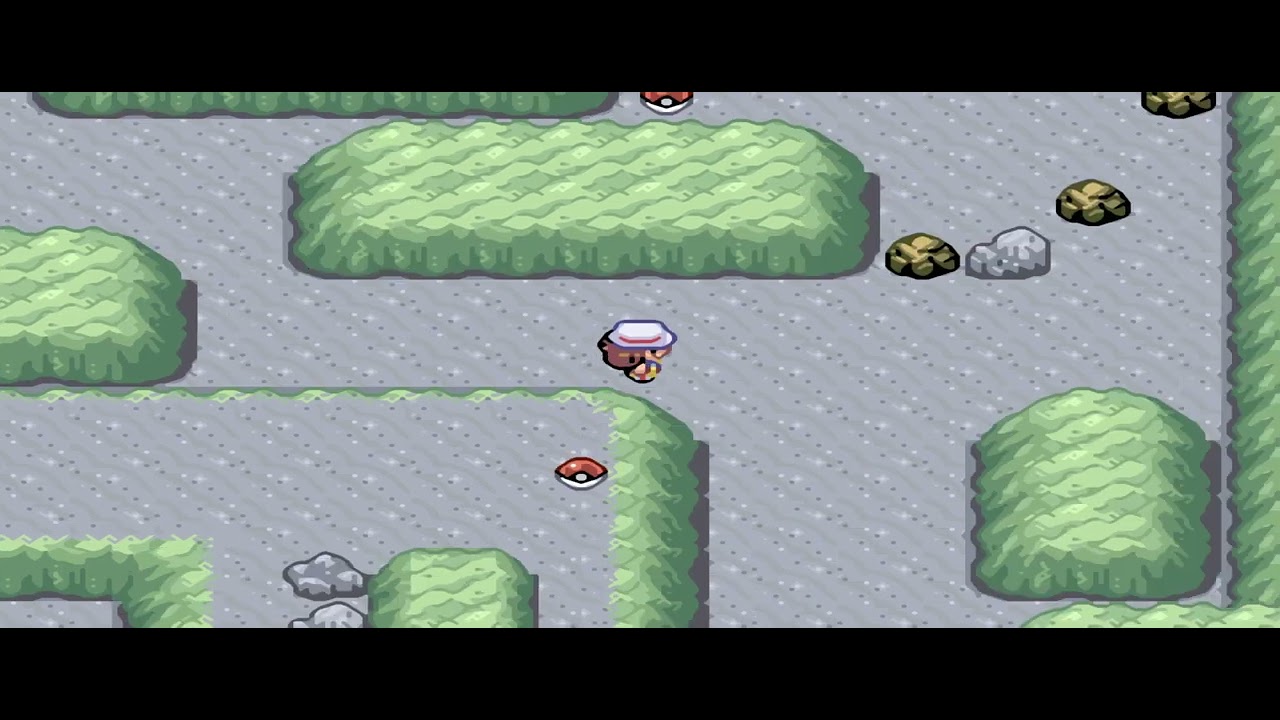 Pokemon FireRed ULTRAWIDE: Cerulean Cave (No Commentary) - YouTube