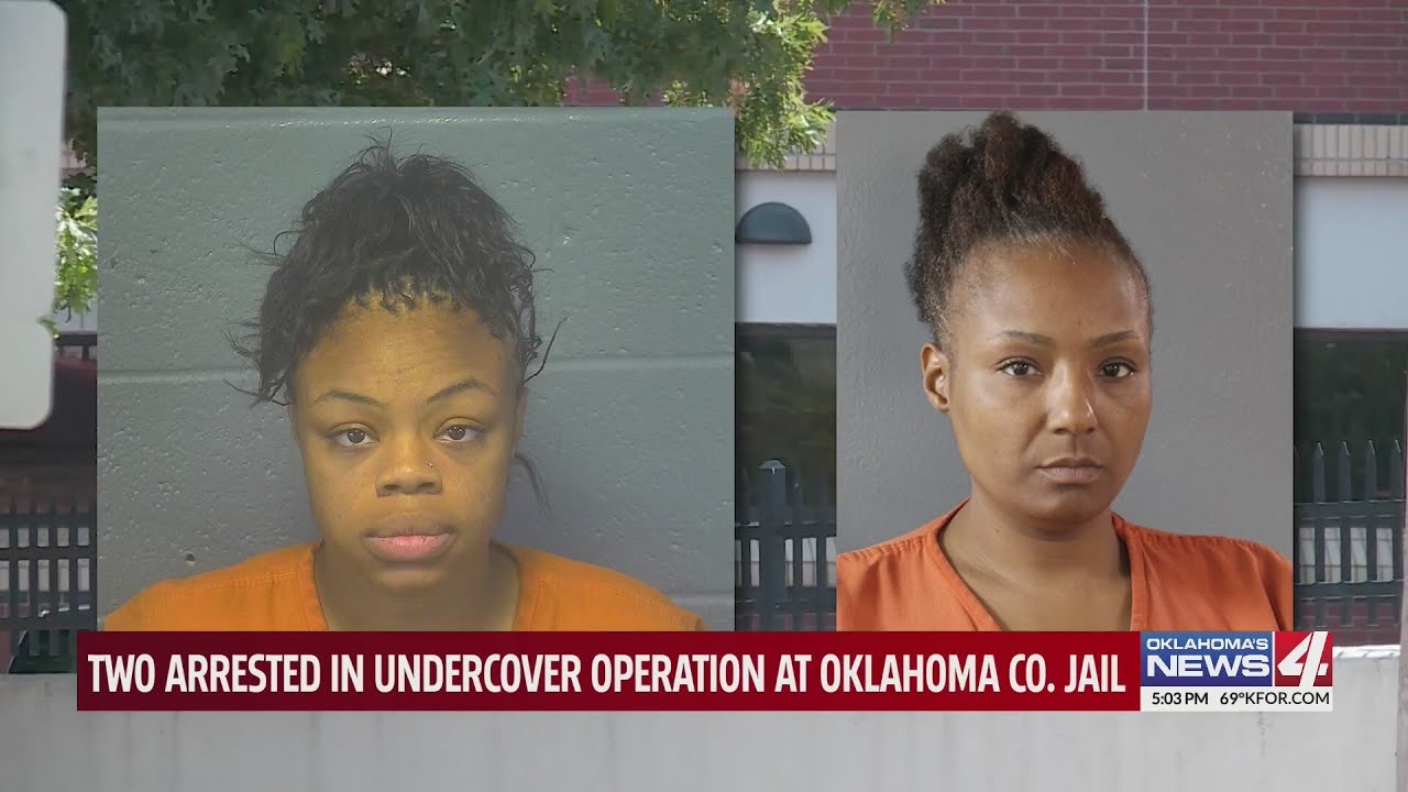 Two arrested in undercover operation at Oklahoma Co. Jail - YouTube