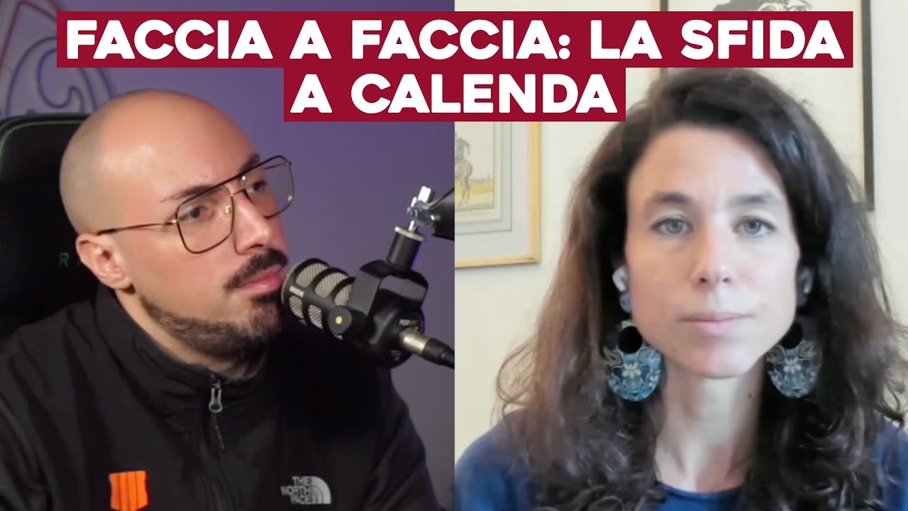 FACCIA a FACCIA con GIULIA PASTORELLA : LA SFIDA a CALENDA - YouTube