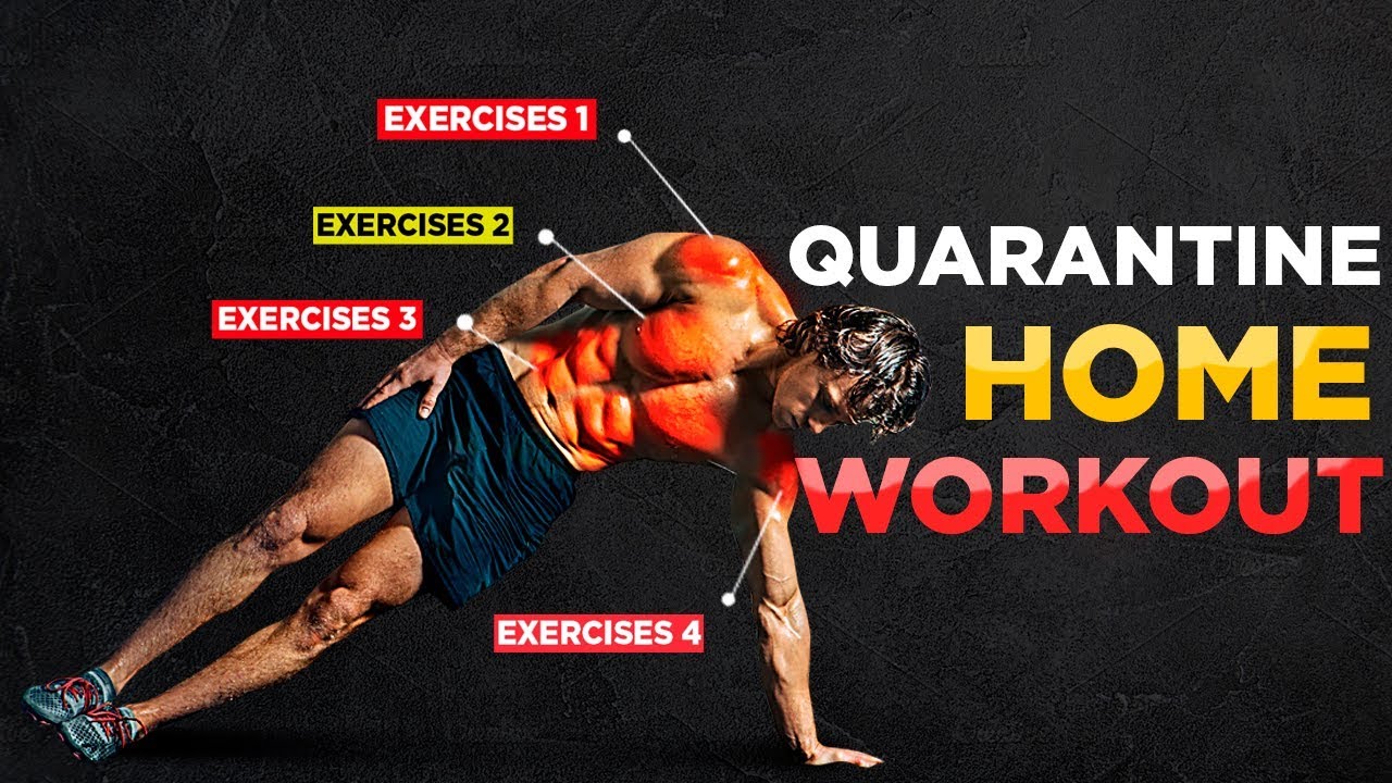 Home Quarantine Workout | Top 10 Exercises - YouTube