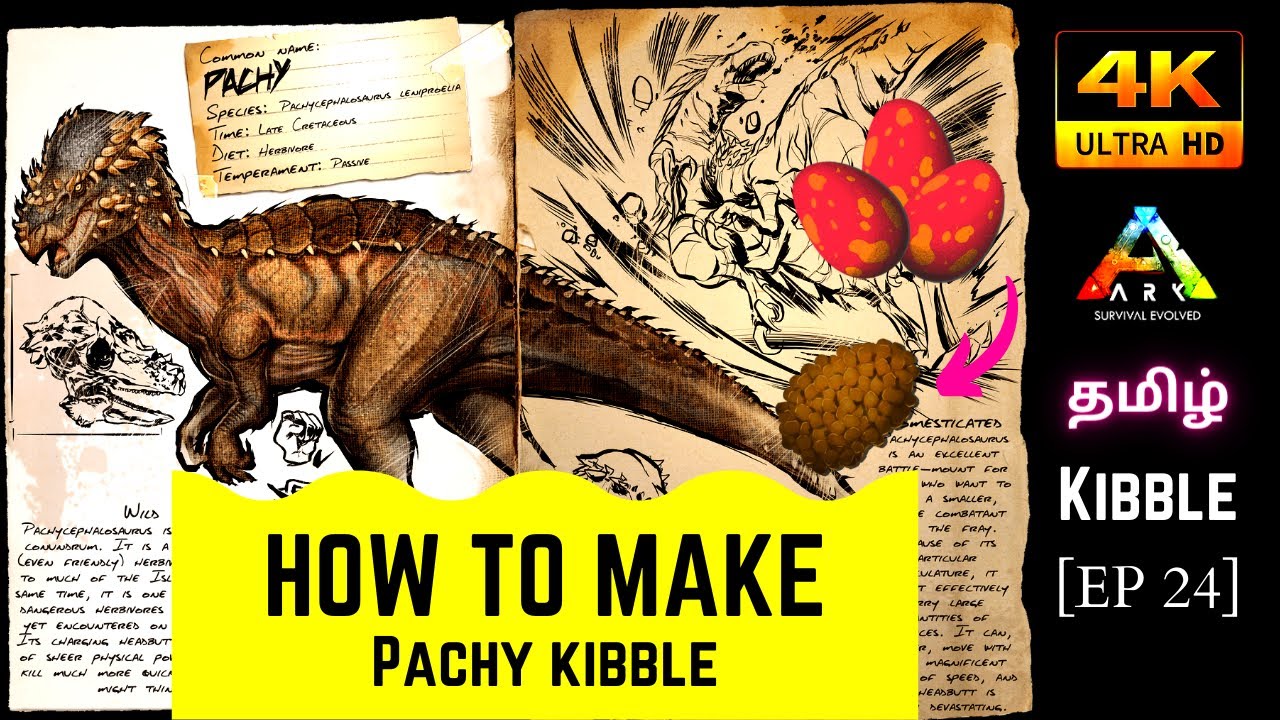 HOW TO MAKE PACHY KIBBLE | ARK MOBILE | KIBBLE SERIES EP 24 | MR RAPTOR | RAPTORS GAMING. - YouTube