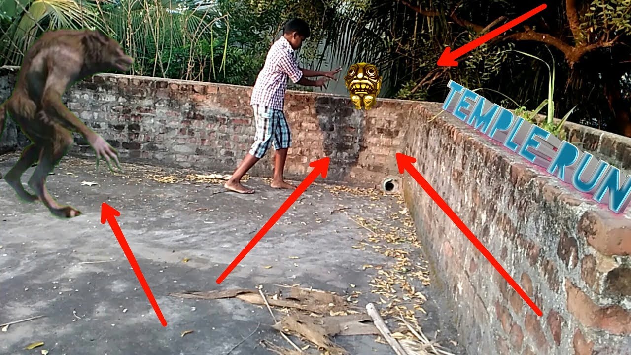 Werewolf temple in run in real life in R.M.A production - YouTube