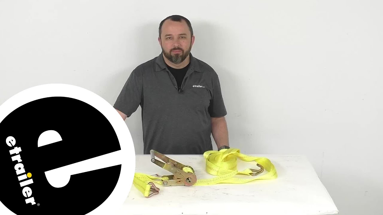 etrailer | Review of Responsive Ratchet Ratchet Straps - Self ...