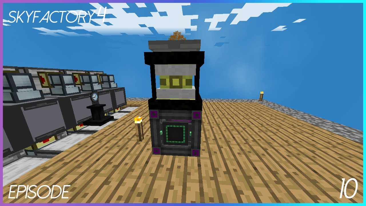 lets play skyfactory 4 with projecte Ep10 Ultimate Energy storage ...