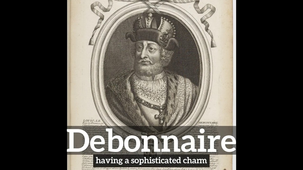 How to Say Debonnaire in English? | How Does Debonnaire Look? | What is ...