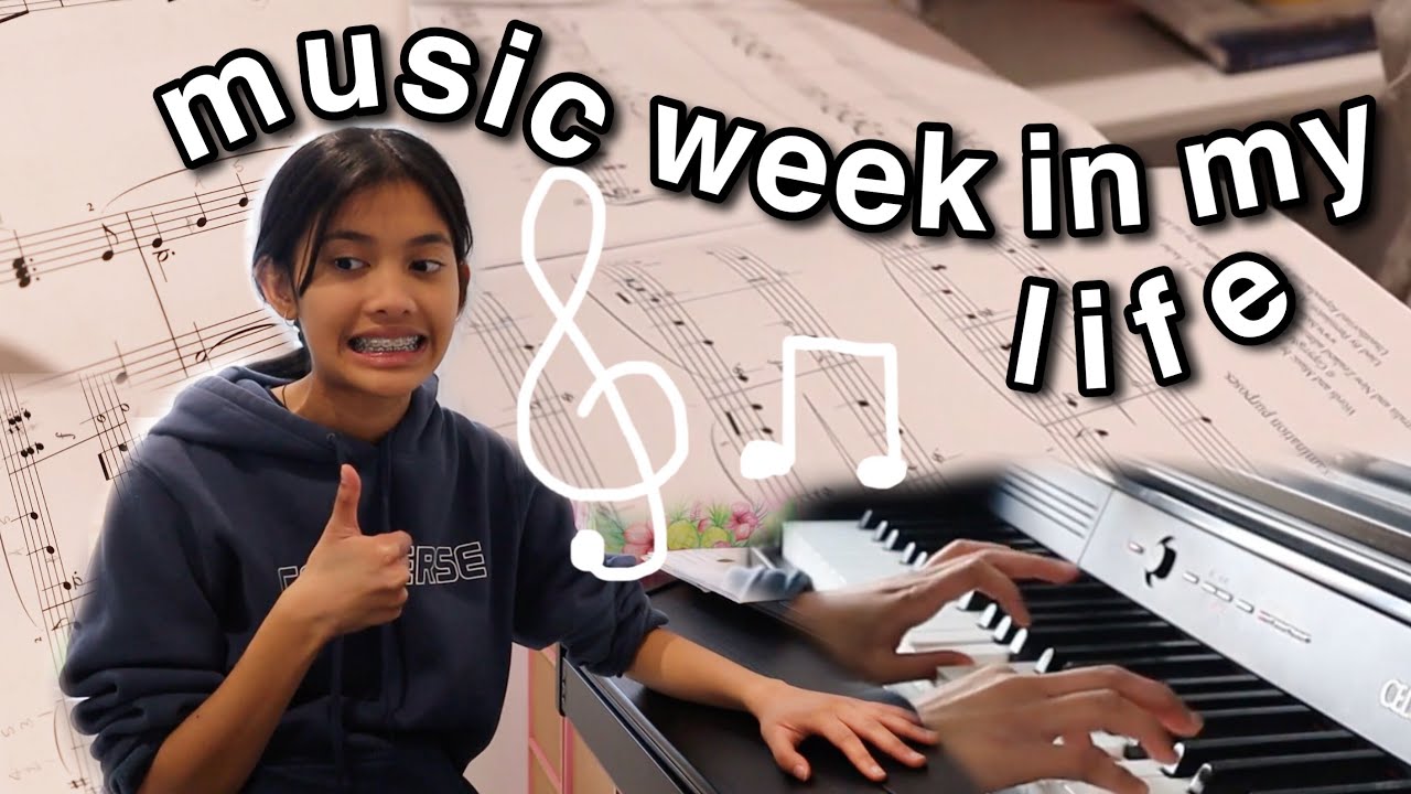 week in the life of a music student // musician - YouTube