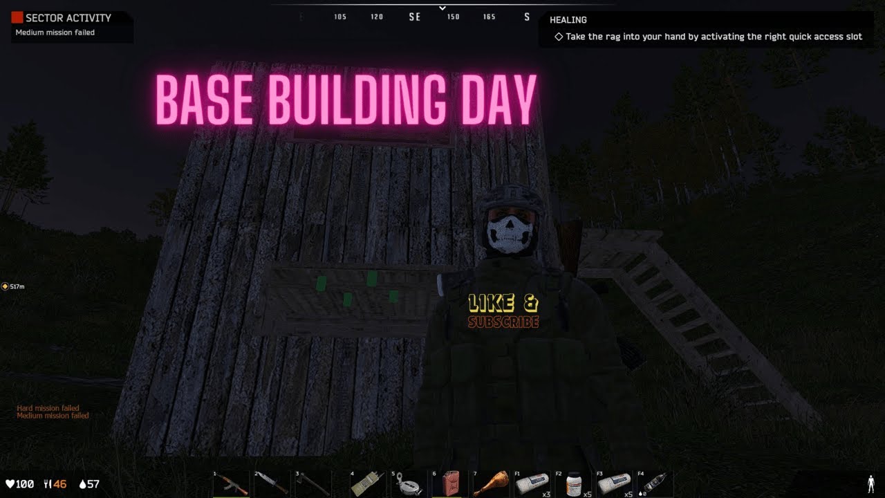 DeadSide base building day ep 1 - YouTube