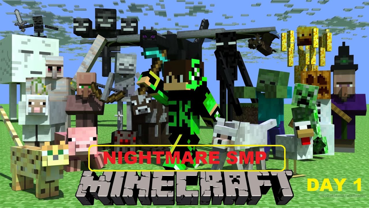 NIGHTMARE SMP DAY - 1 | MINECRAFT | NGP SK | - YouTube
