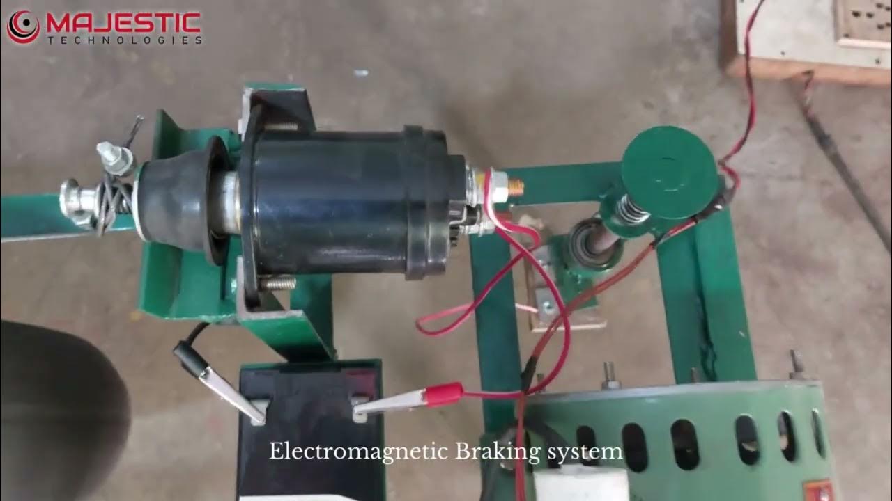 Design & Fabrication of Electromagnetic Braking System | Majestic ...