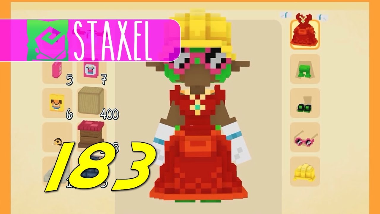 Staxel - Let's Play Ep 183 - RUFFLY CONSTRUCTION - YouTube