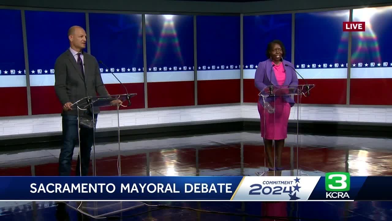 KCRA 3's Sacramento mayoral debate with Flojaune Cofer and Kevin ...