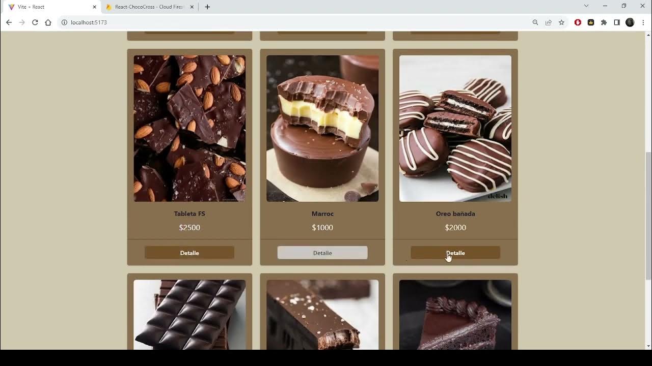 Proyecto en REACT JS. CoderHouse. - YouTube